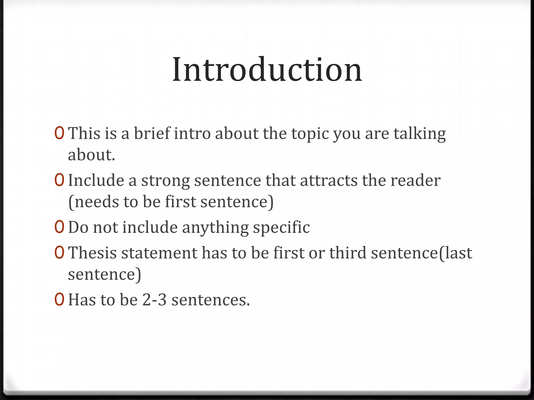 Essay Structure | PPT