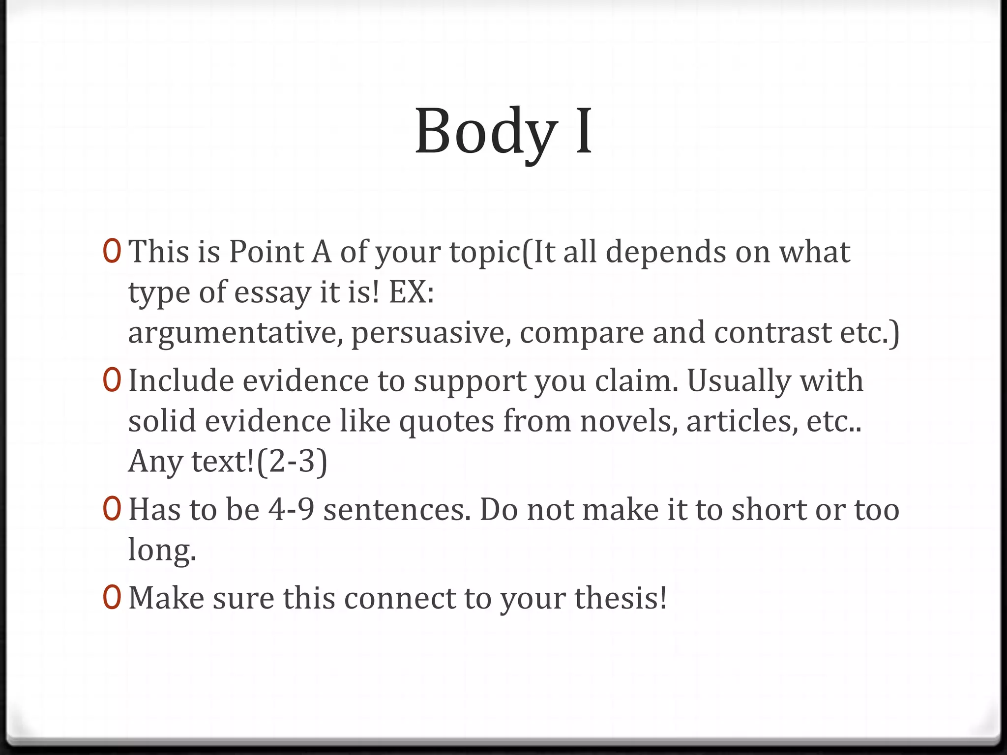 Essay Structure | PPT