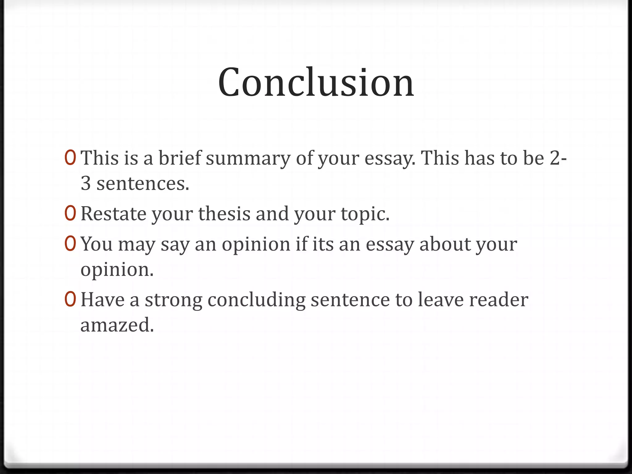 Essay Structure | PPT