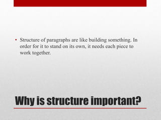 Essay structure | PPTX