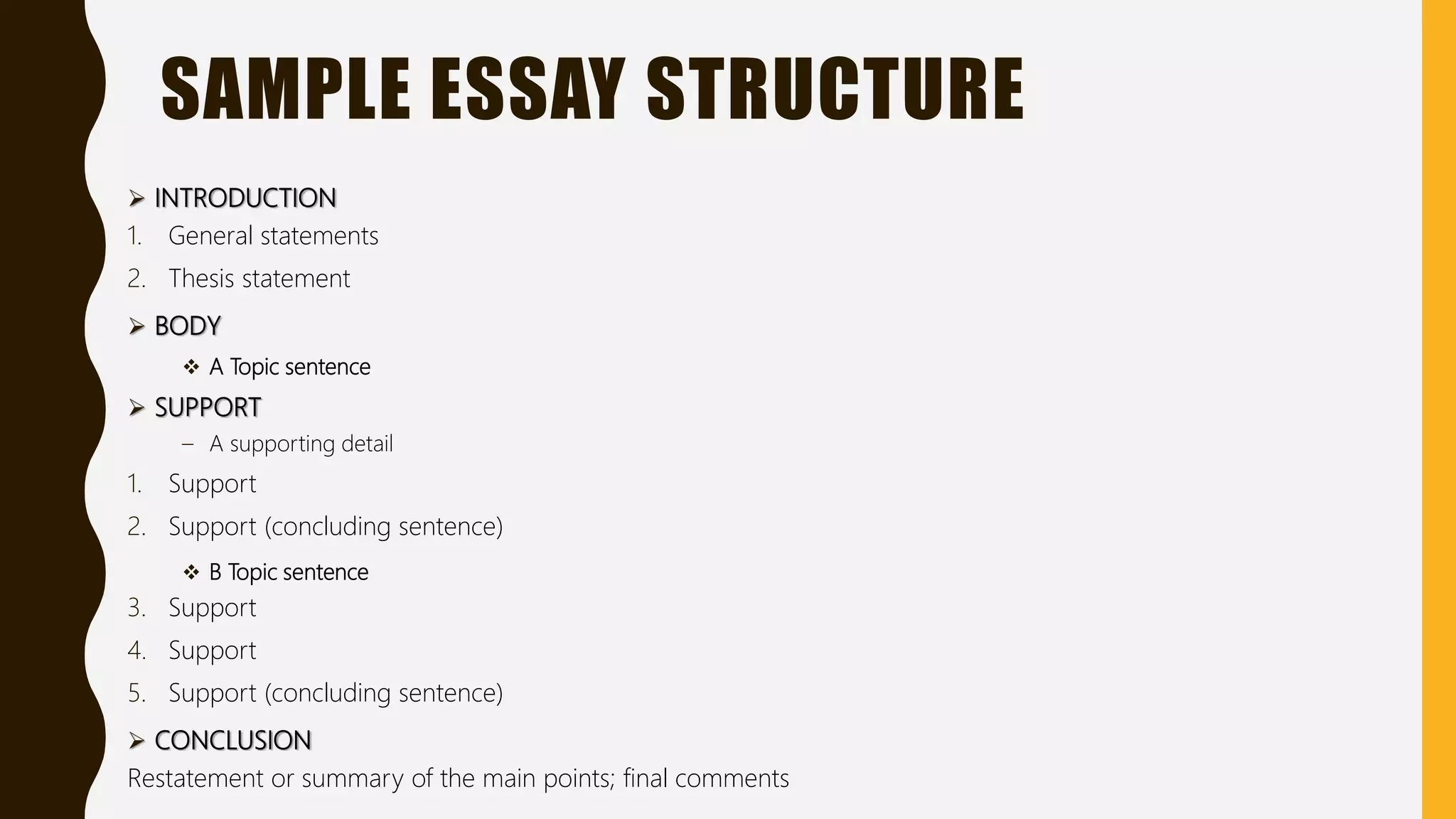 Essay Structure | PPTX