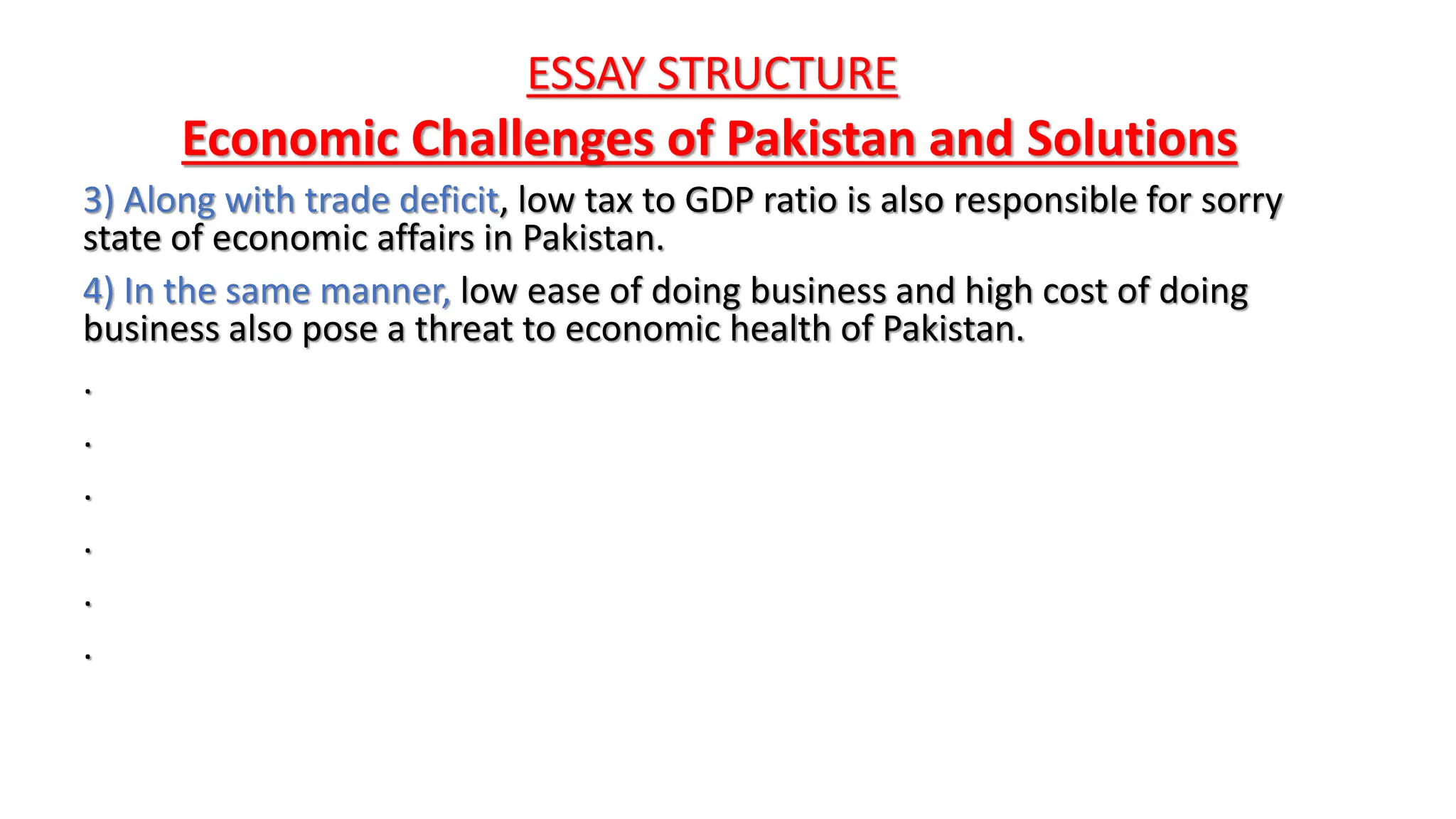 Structure of the essay by a CSS Aspirant | PPT