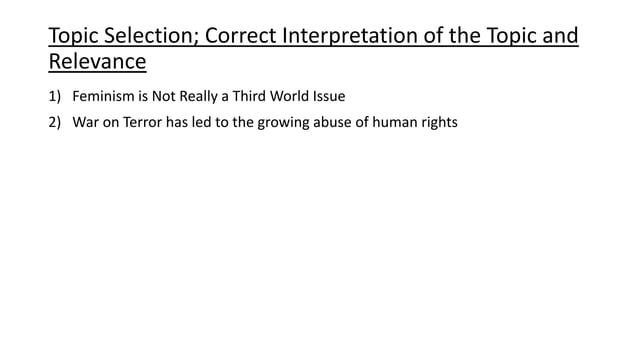 Structure of the essay by a CSS Aspirant | PPT