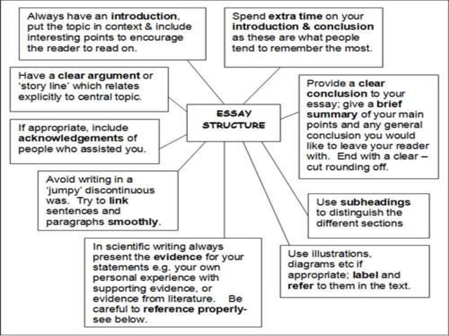 Essay Structure, the three main parts, introduction | PPT