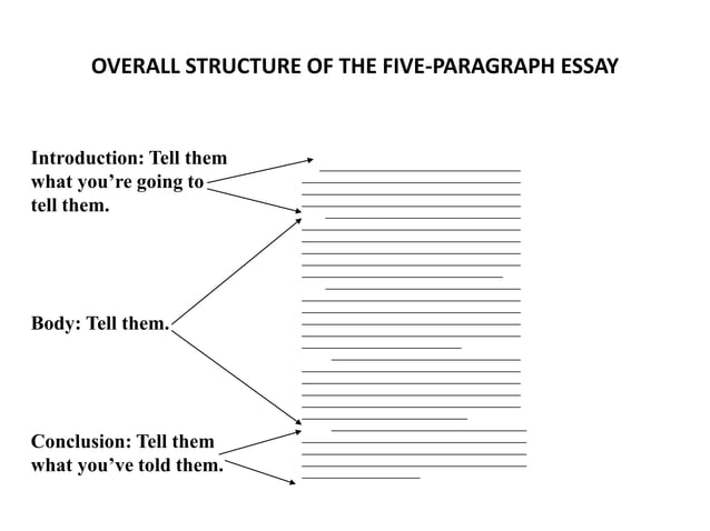 Essay Structure, the three main parts, introduction | PPT