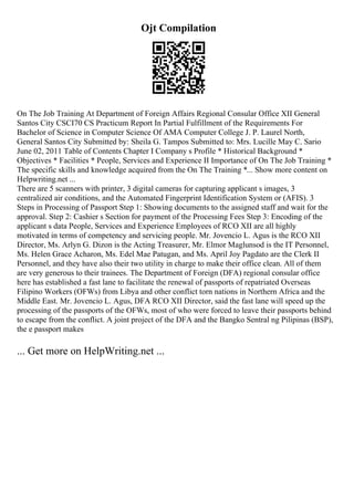 Essay Structure Cd Cm | PDF