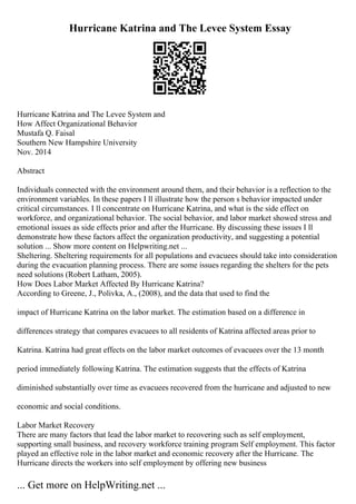 Essay Structure Cd Cm | PDF | Theater | Fine Art