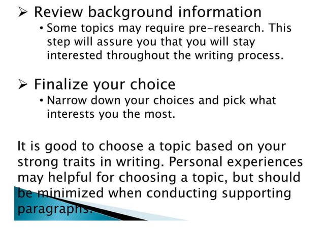 Essay Structure Outline | PPT
