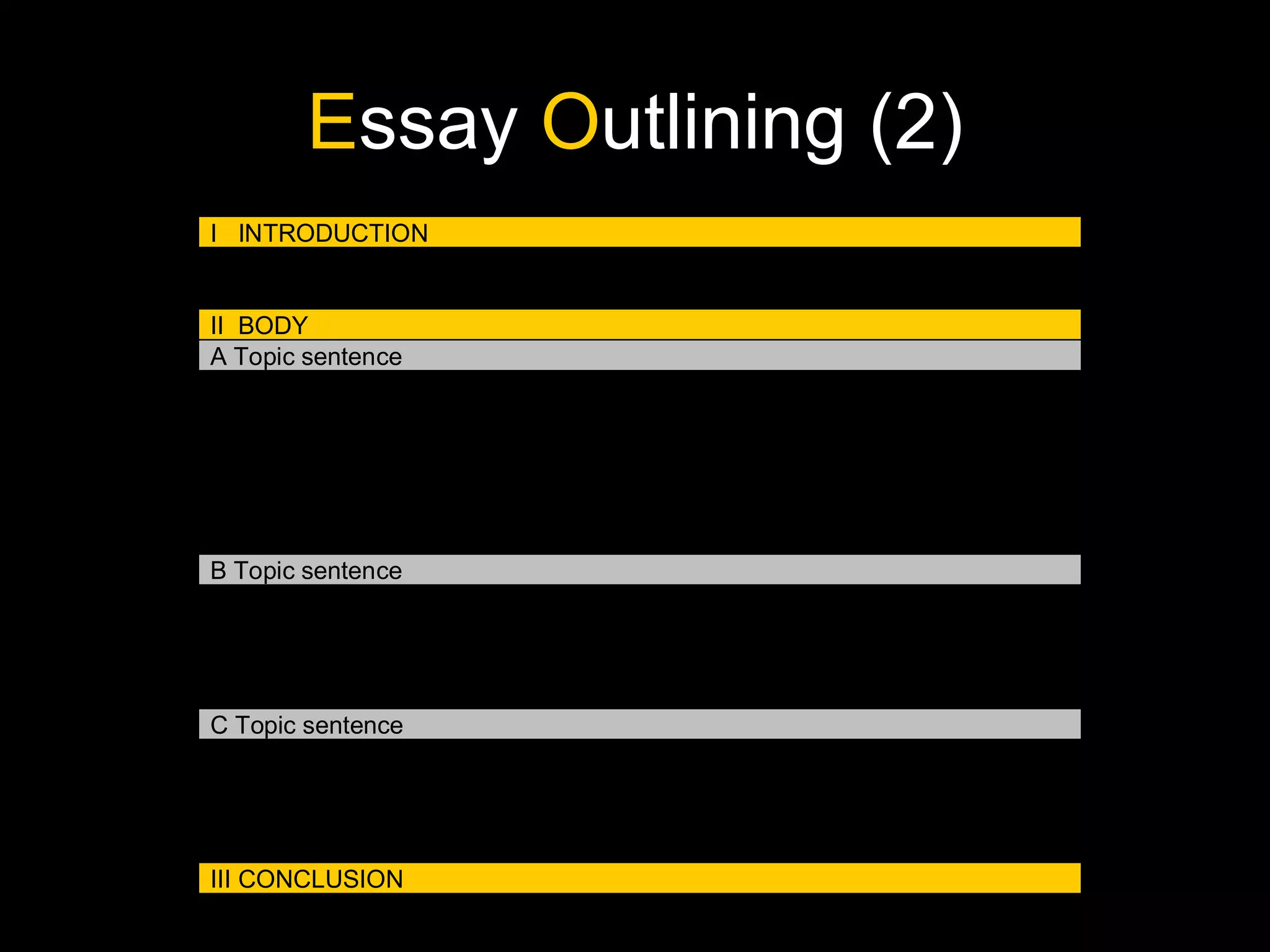Essay Writing (Structure) | PPT