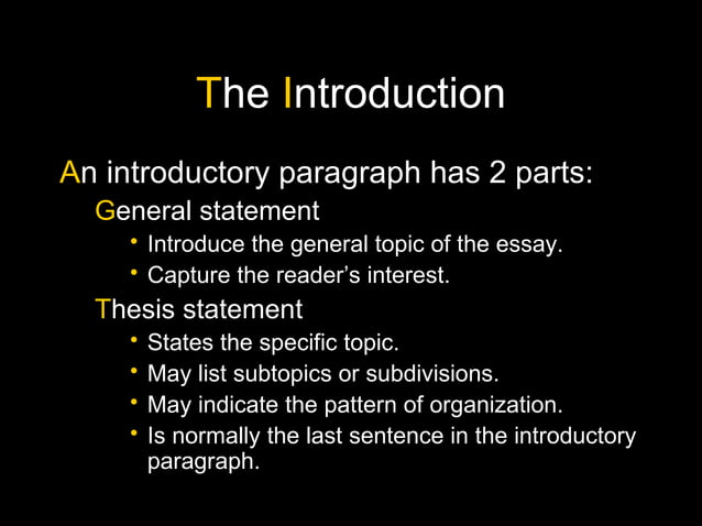 Essay Writing (Structure) | PPT