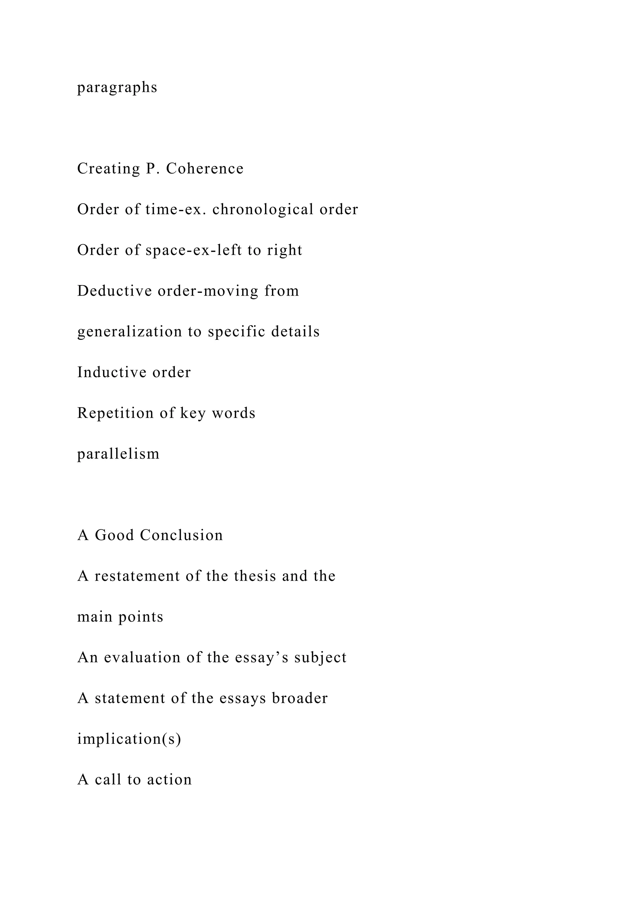 ESSAY STRUCTURE Three Main Parts of an Essay Intro.docx