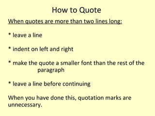 Essay style guide | PPT