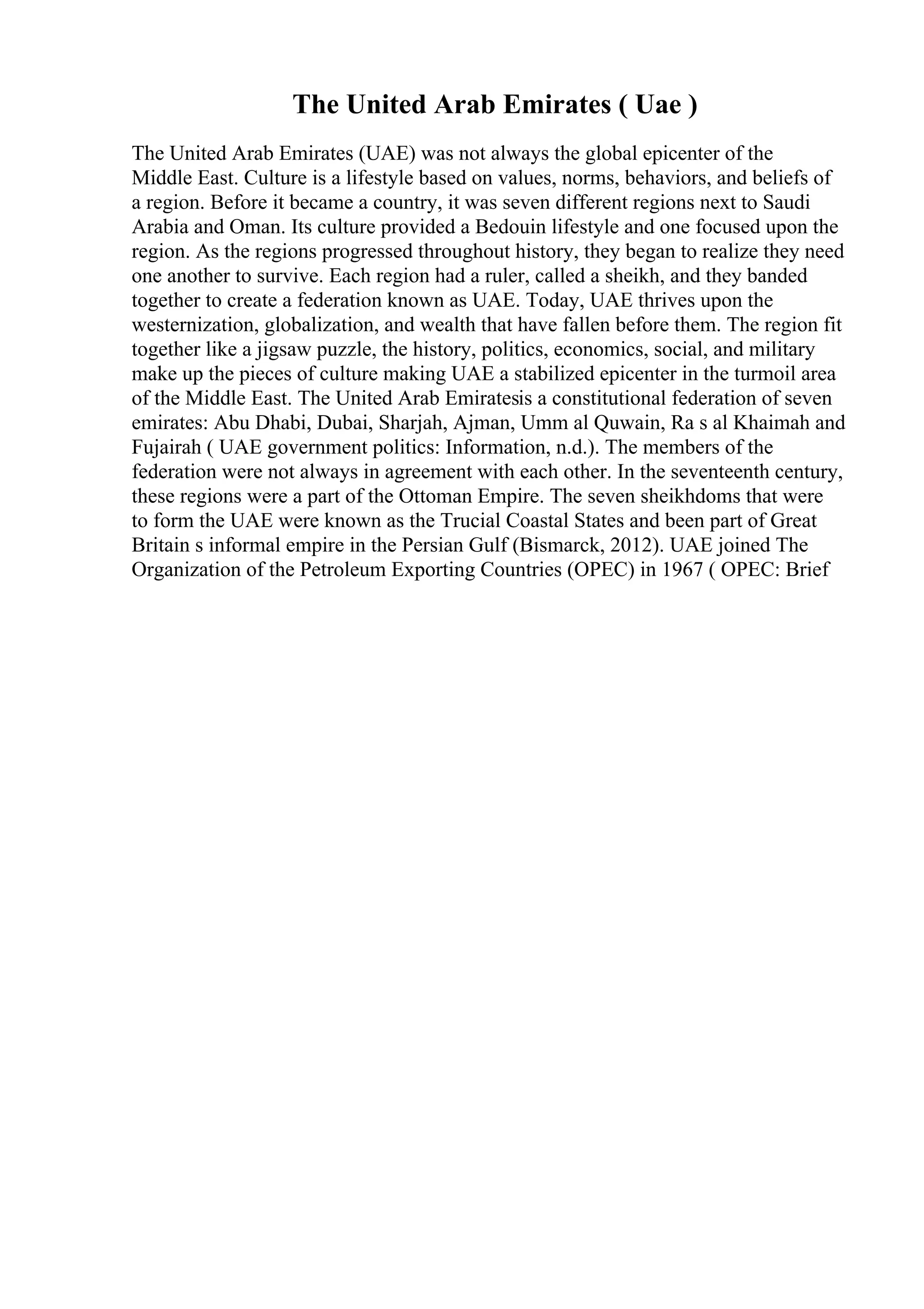 Essay Table Of Contents | PDF