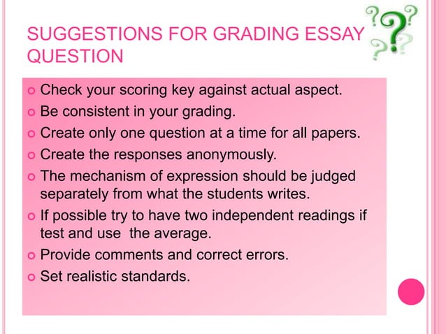 Powerpoint Presentation On Essay Testpptx Standardized Testing 2950