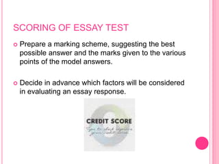 PowerPoint presentation on Essay test.pptx