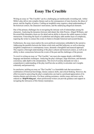 Essay The Crucible.pdf
