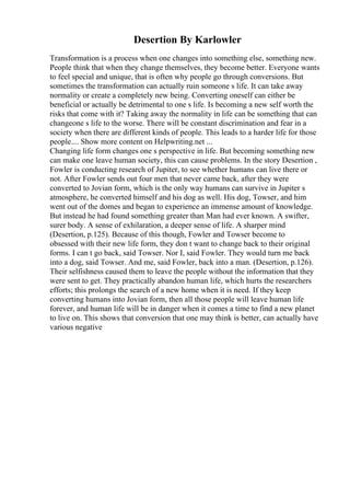 Essay Thesis Statement Generator | PDF