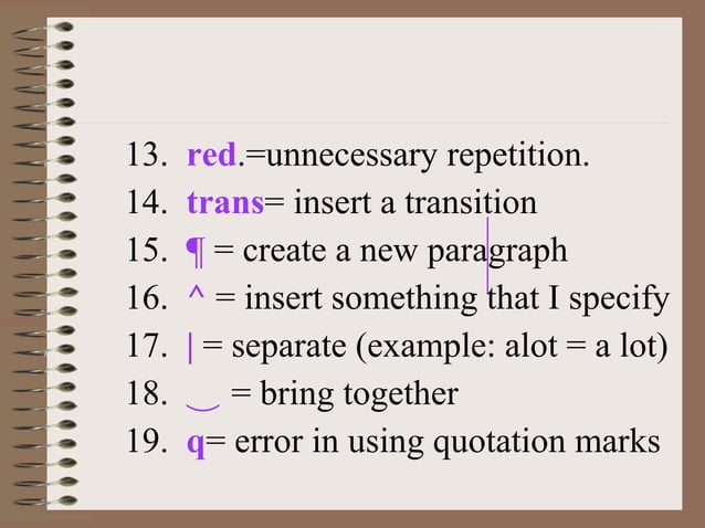 Essay Tips & Grading Symbols | PPT