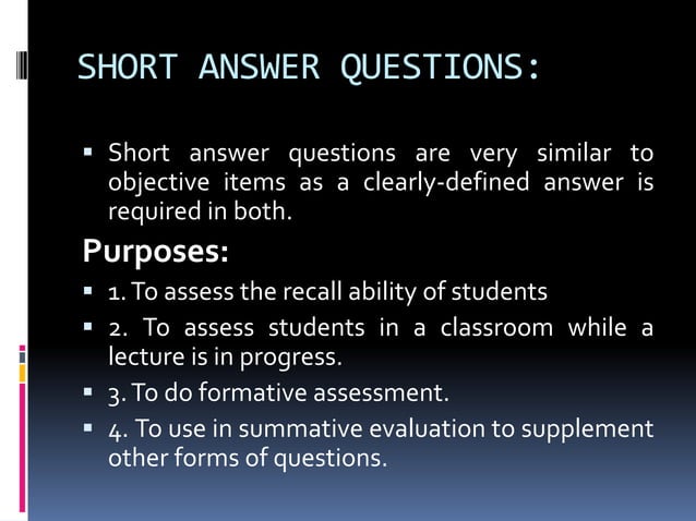 Essaytype question & SAQ.pptx | Standardized Testing | Educational ...