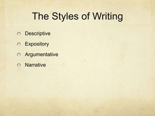 Essay types unpacking with Sarah Ewell | PPTX