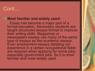 Essay type tests | PPT