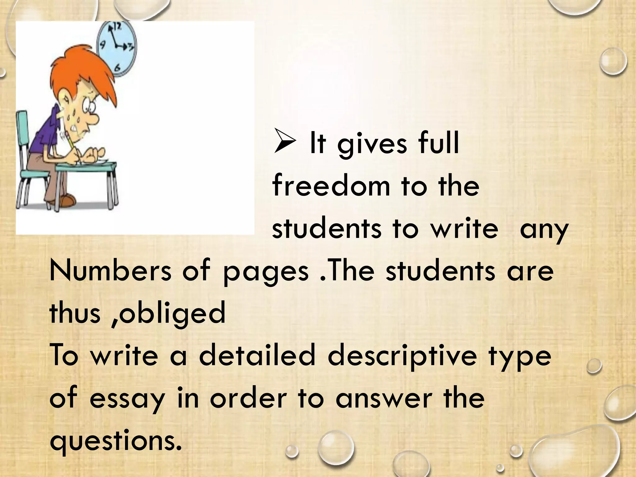 Essay type tests final one converted | PDF