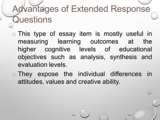 Essay type tests final one converted | PDF