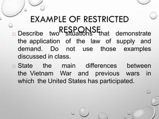 Essay type tests final one converted | PDF | Standardized Testing ...