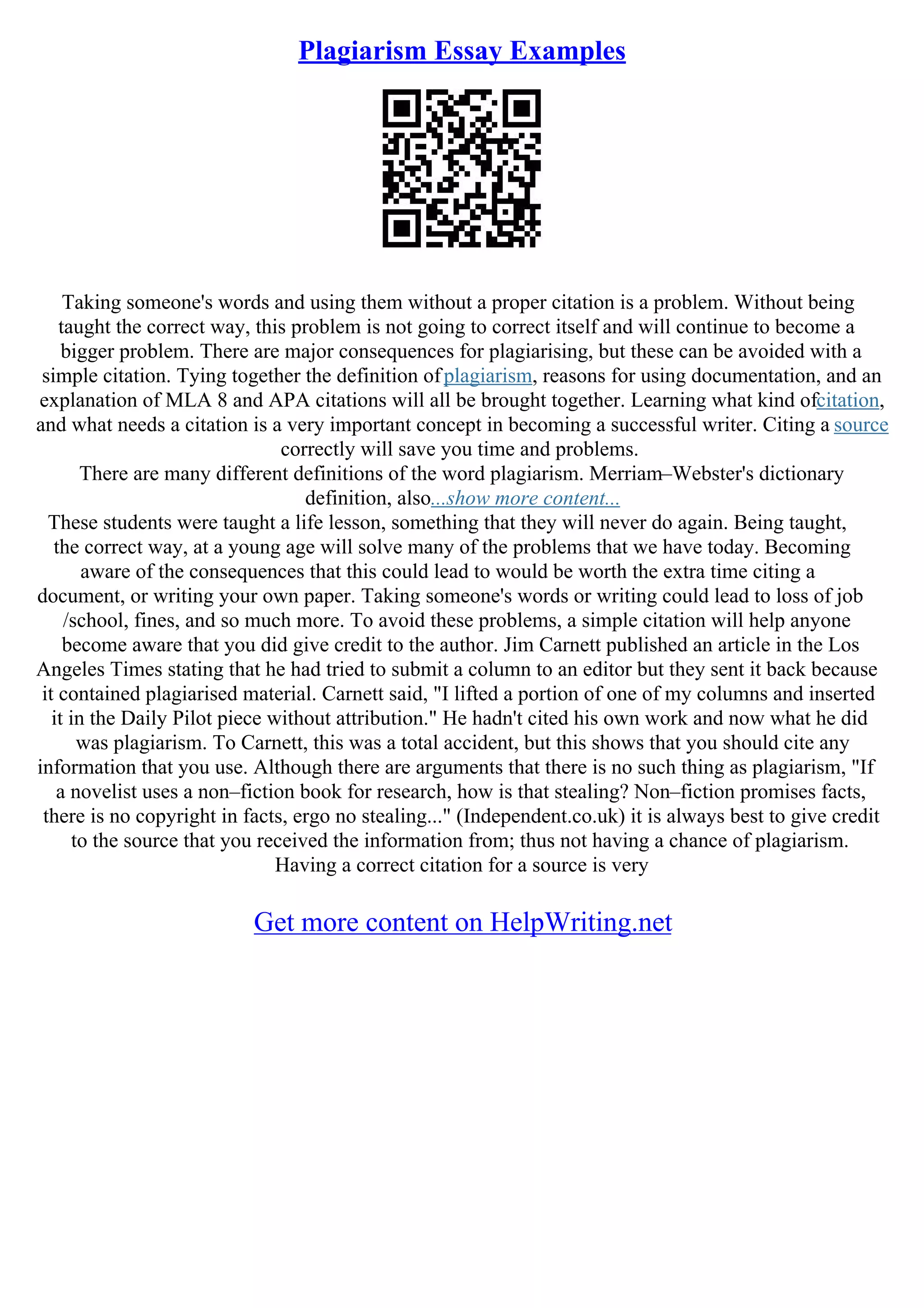 Essay With Citations | PDF