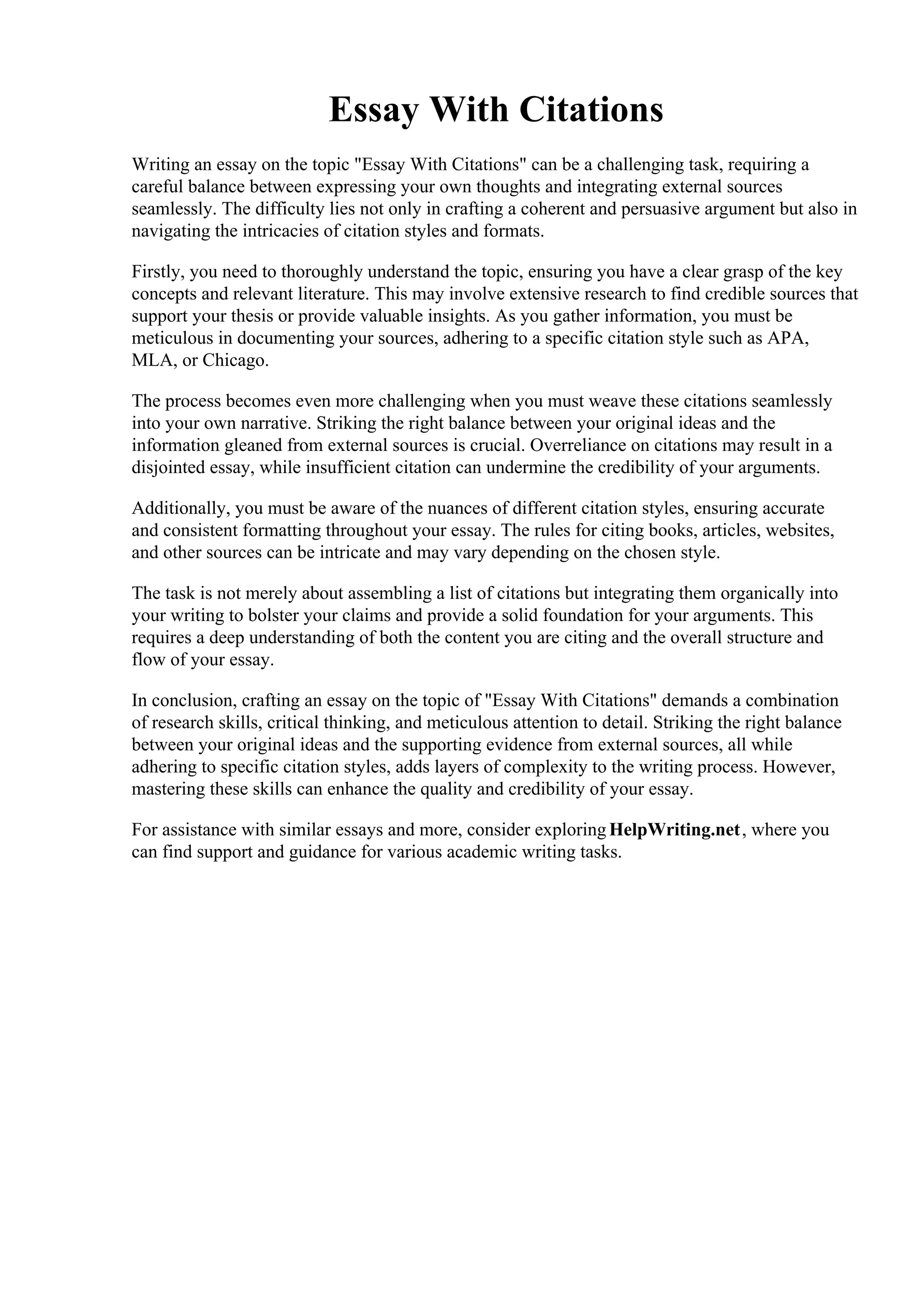 Essay With Citations. 003 Samplewrkctd Jpg Essay Citation Thatsnotus | PDF