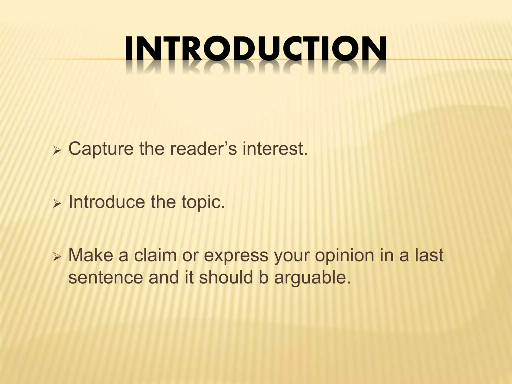 Essay writing .How to write an eassy | PPT