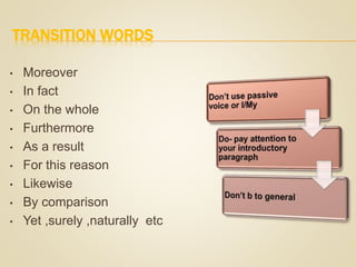 Essay writing .How to write an eassy | PPT