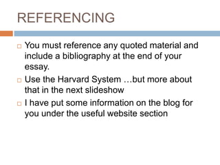 Essay writing | PPTX