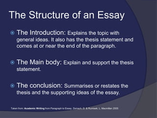 Essay writing | PPT