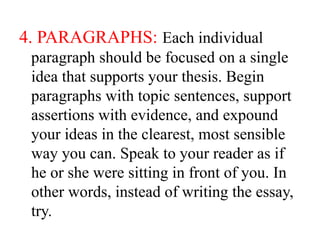 Essay writing | PPTX
