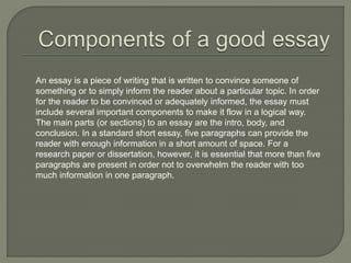 ESSAY Writing-2.essay writing english lecture | PPT