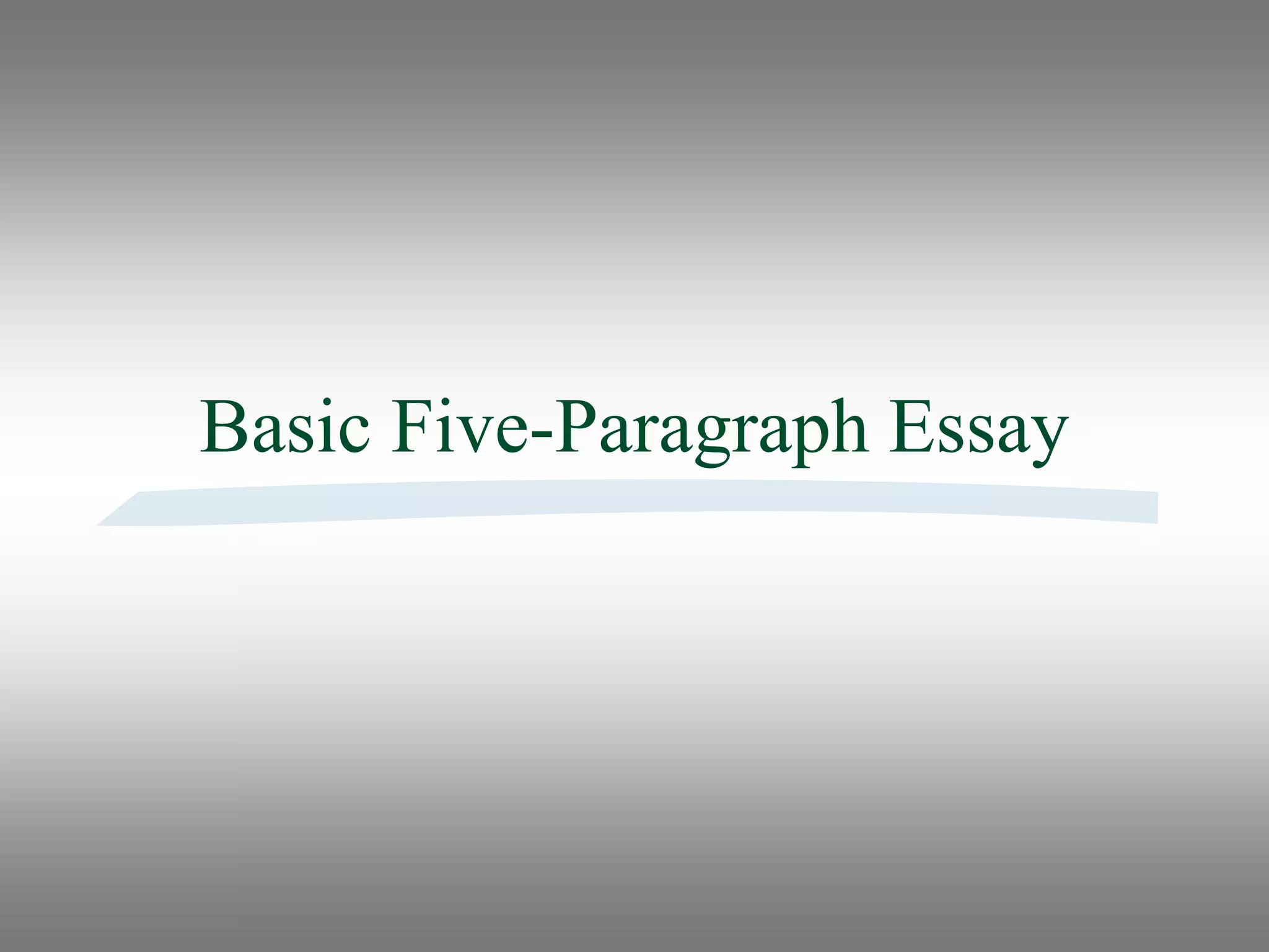 ESSAY Writing.ppt
