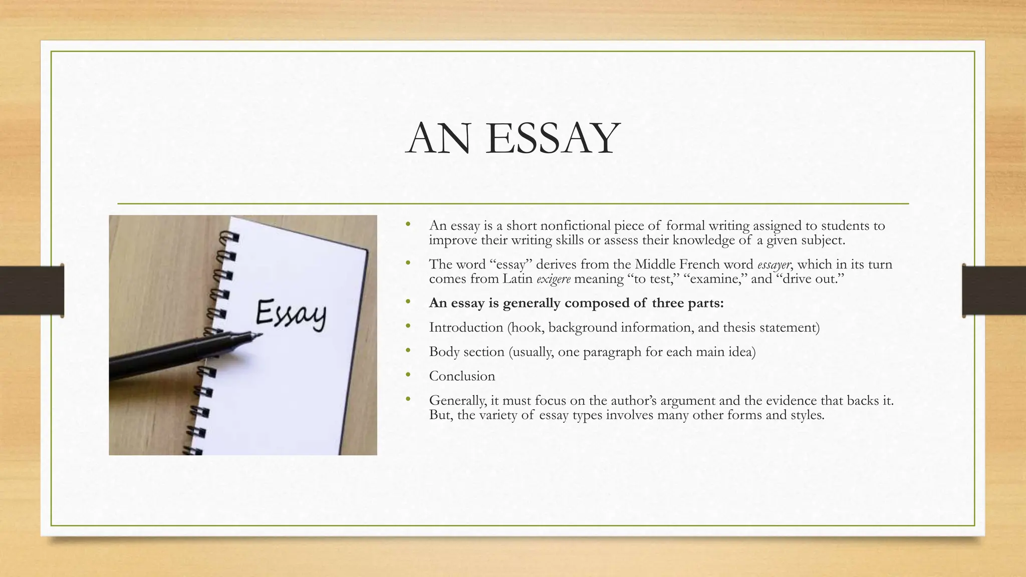 ESSAY WRITING for isc examinations class 12 | PPTX