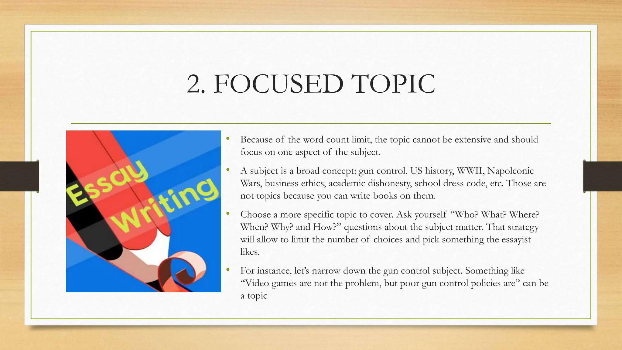 ESSAY WRITING for isc examinations class 12 | PPTX