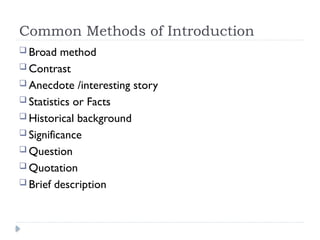 ESSAY WRITING SKILLS and TYPES OF INTRODUCTION | PPTX