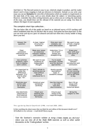 Essay writing a guide | PDF