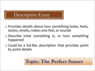 Writing- Different Types of Essay .pptx
