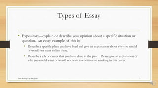 How To Write An Essay For HiSET #1 | PPTX