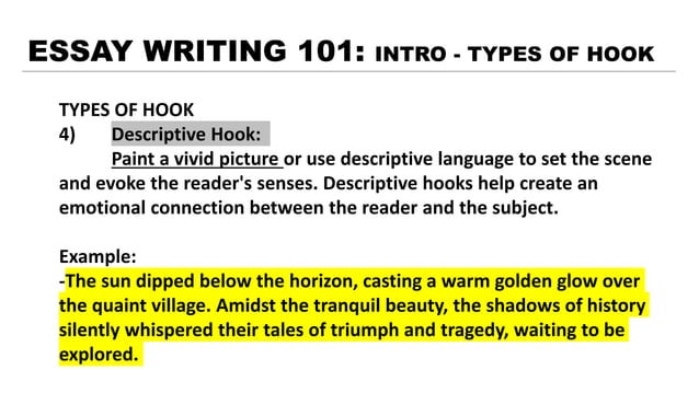 ESSAY WRITING 101.pptx