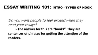 ESSAY WRITING 101.pptx