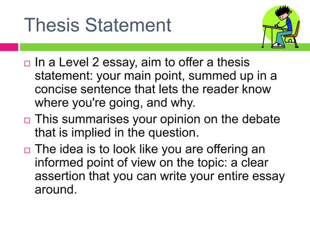 Essay writing at level 2 | PPT