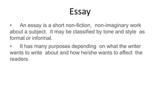 Essay writing by maghan das | PPTX