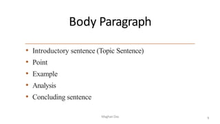 Essay writing by maghan das | PPTX