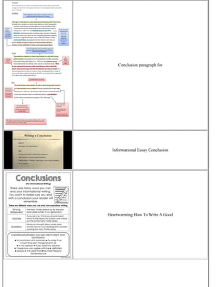 essay writing conclusion.pdfEssay Writing Conclusion | PDF