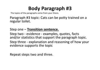 Essay Writing For Dummies -By Mr. McClung | PDF